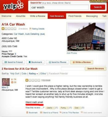 The 20 Funniest Yelp Reviews Ever