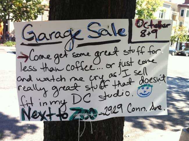 clever-garage-sale-signs - WorldWideInterweb