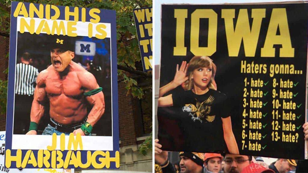 The 50 Funniest College Football Fan Signs Ever (GALLERY) | WWI
