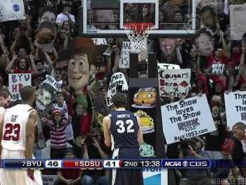 The Funniest Free Throw Distractions in College Basketball History (GALL