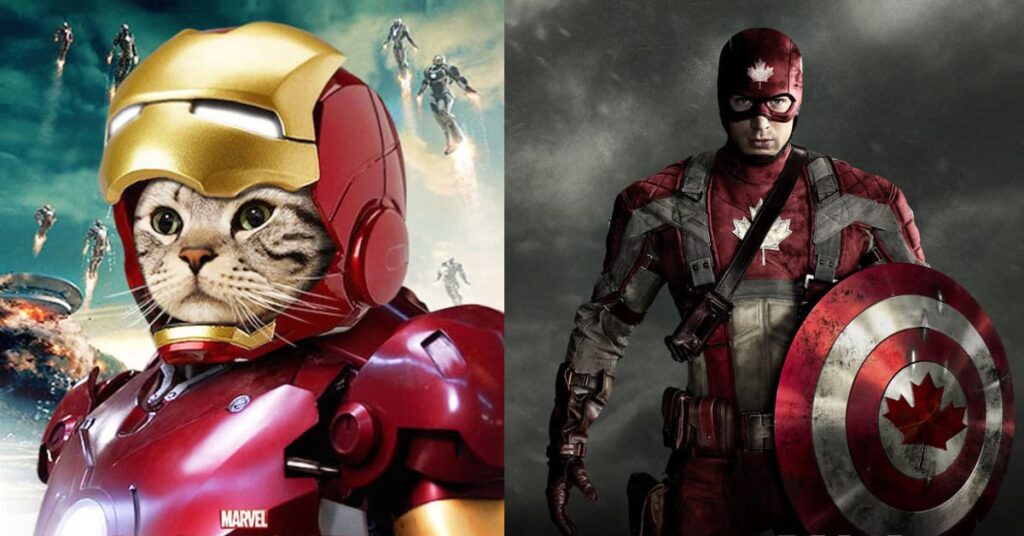 internet marvel superheroes - WorldWideInterweb