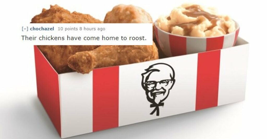 KFC Chicken Shortage Leads To Fowl Internet Jokes KFC Chicken Shortage Leads To Fowl Internet Jokes