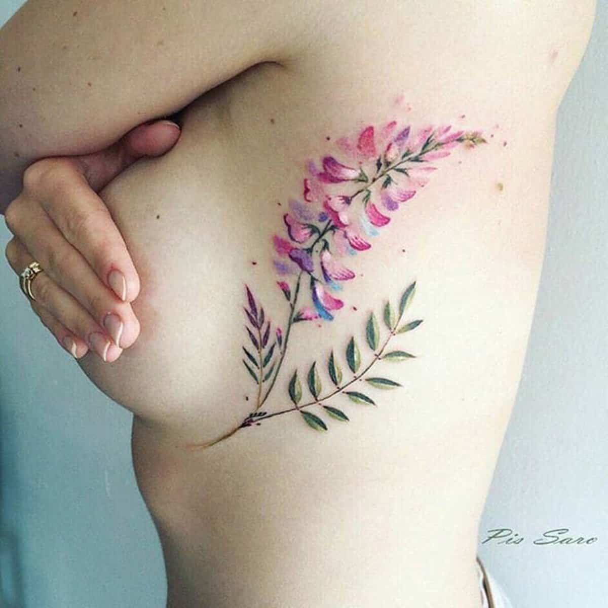 50+ Side Boob Tattoos For Inspiration Or, Heck, Just To Gawk At
