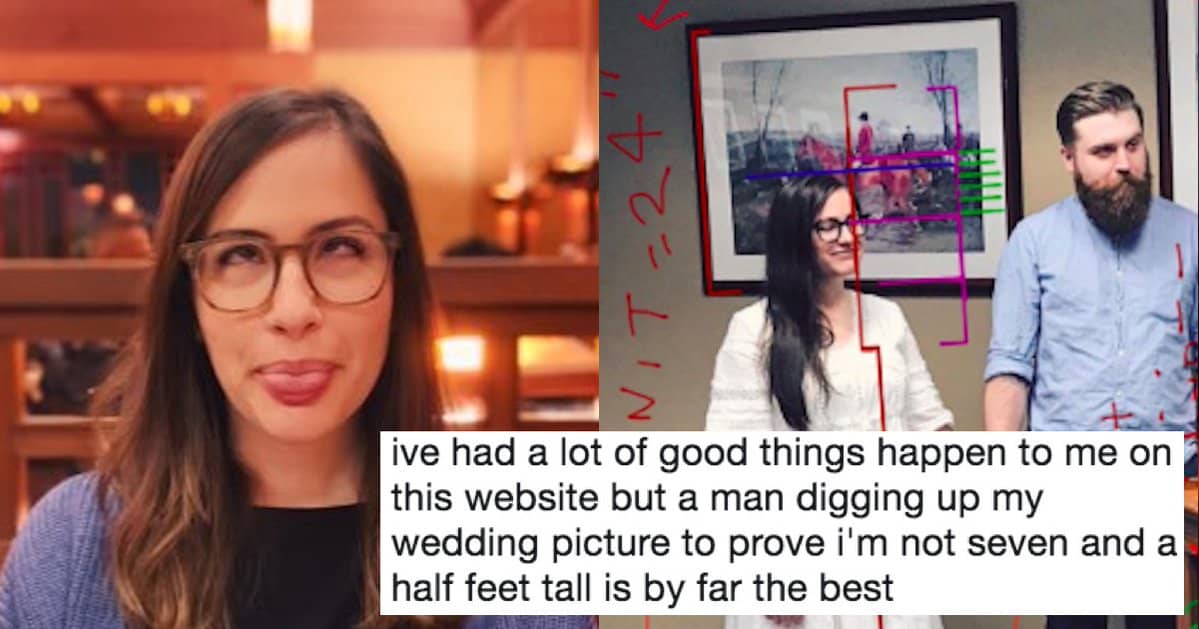 Man Tries To Mansplain Woman’s Height To Her During Twitter Argument