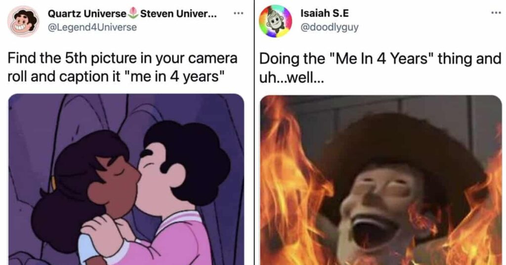 "Me In 4 Years" Twitter Game Makes Accidentally Hilarious Memes (21 Memes)