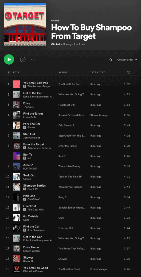 Weird Spotify Playlists Are Oddly Specific And Perfectly Executed 30 Weird Spotify Playlists Are Oddly Specific And Perfectly Executed 30