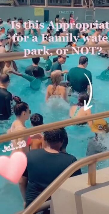 Woman Gets Shamed For Wearing A Thong Bikini To A Waterpark Sparking