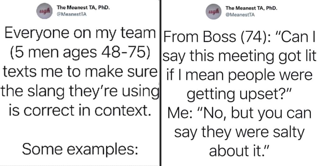 Millennial's Hilarious Viral Thread Translates Work-Talk To Slang And ...