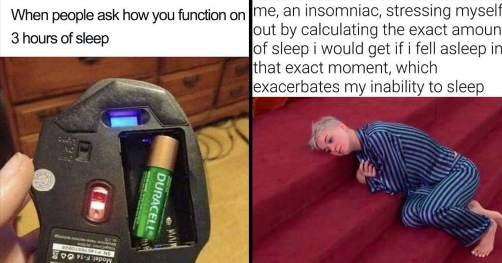 55 Funny Insomnia Memes For The Perpetually Awake And Tired
