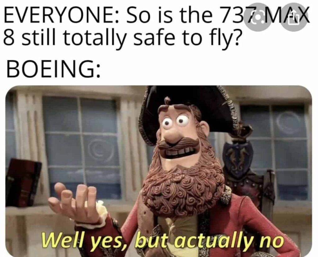 27 Funniest Boeing Memes That'll Make You Laugh Until Your Screws Come ...