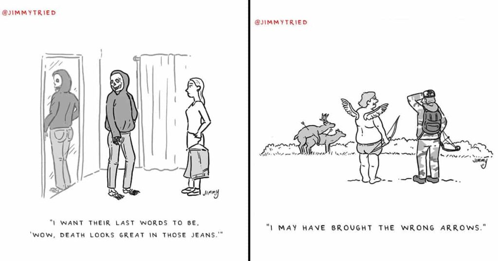 34 Hilarious Single-Panel Comics From Jimmy Craig