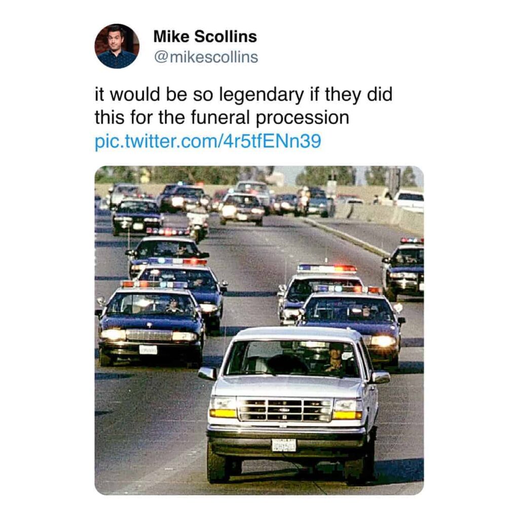 33 Hilarious Memes About OJ Simpsons Last Drive That Make Light Without ...