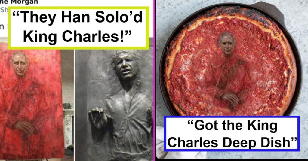 29 Hilarious Memes Inspired By King Charles' New Peculiar Portrait