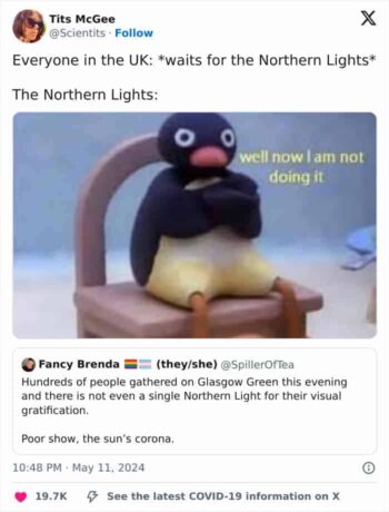 40 Hilarious Northern Lights Memes That'll Make The Aurora Turn Red ...