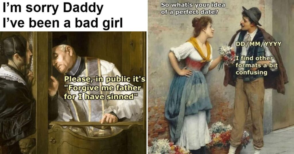 52 Hilarious Classical Art Memes In Painted Prose From This Week (July ...