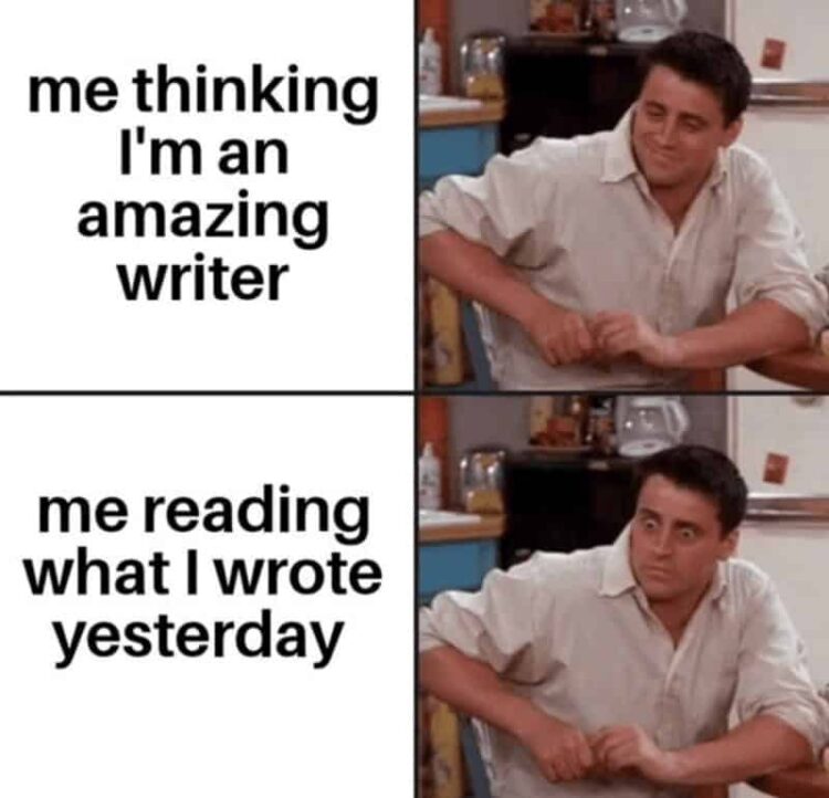28 Relatable Memes for Writers Who Know The Pain of a Blank Page