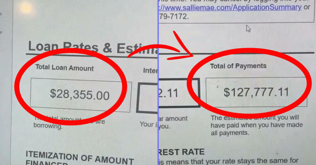 "My 19-Year-Old Daughter Would Have To Pay Back $127K Just To Borrow ...