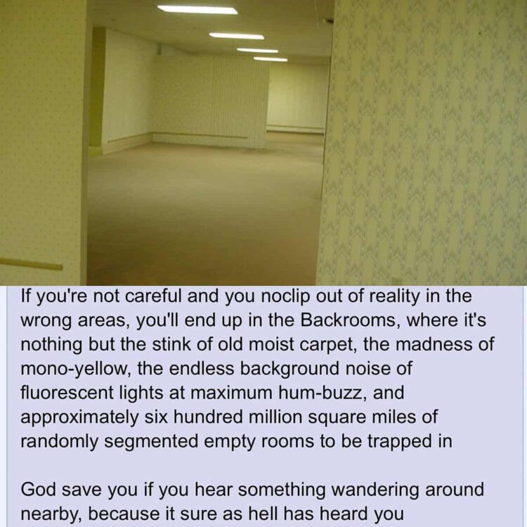 47 Creepy Liminal Spaces Straight Outta The Backrooms