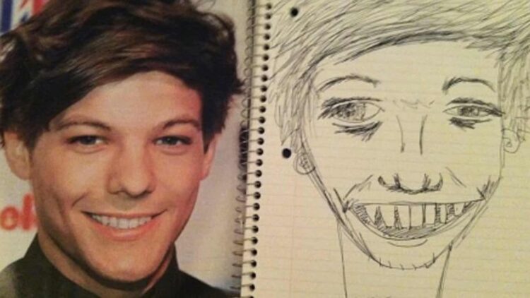 30 Hysterical Badly Drawn Celebrities With Famous Faces Depicted In ...