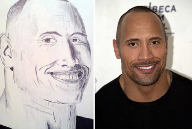 30 Hysterical Badly Drawn Celebrities With Famous Faces Depicted In ...
