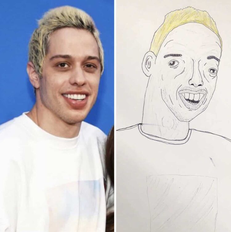 30 Hysterical Badly Drawn Celebrities With Famous Faces Depicted In ...