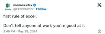 27 Hilarious Excel Memes That Made Us Question If We Were Really Cut ...