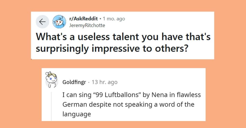 24 Ridiculous And Useless Talents That Are Impressively Pointless