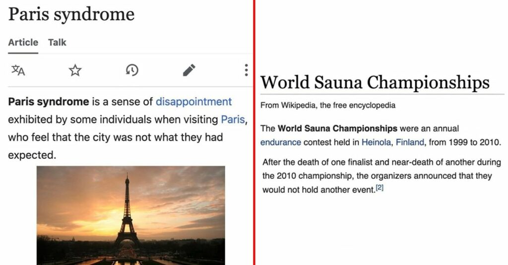 27 Bizarre Wikipedia Articles You Didn't Know You Needed To Read