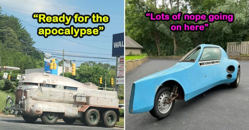 22 Bizarre Vehicles That You Definitely Don't See Every Day